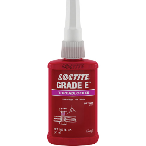 Loctite Threadlocker 080 Grade E, Purple, Low, 50 ml, Bottle | Equipment World