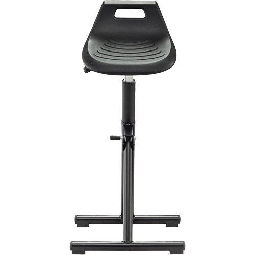 Safco Industrial Perch Stool, Sit/Stand, Adjustable, 34-1/4" - 38-3/4 ...