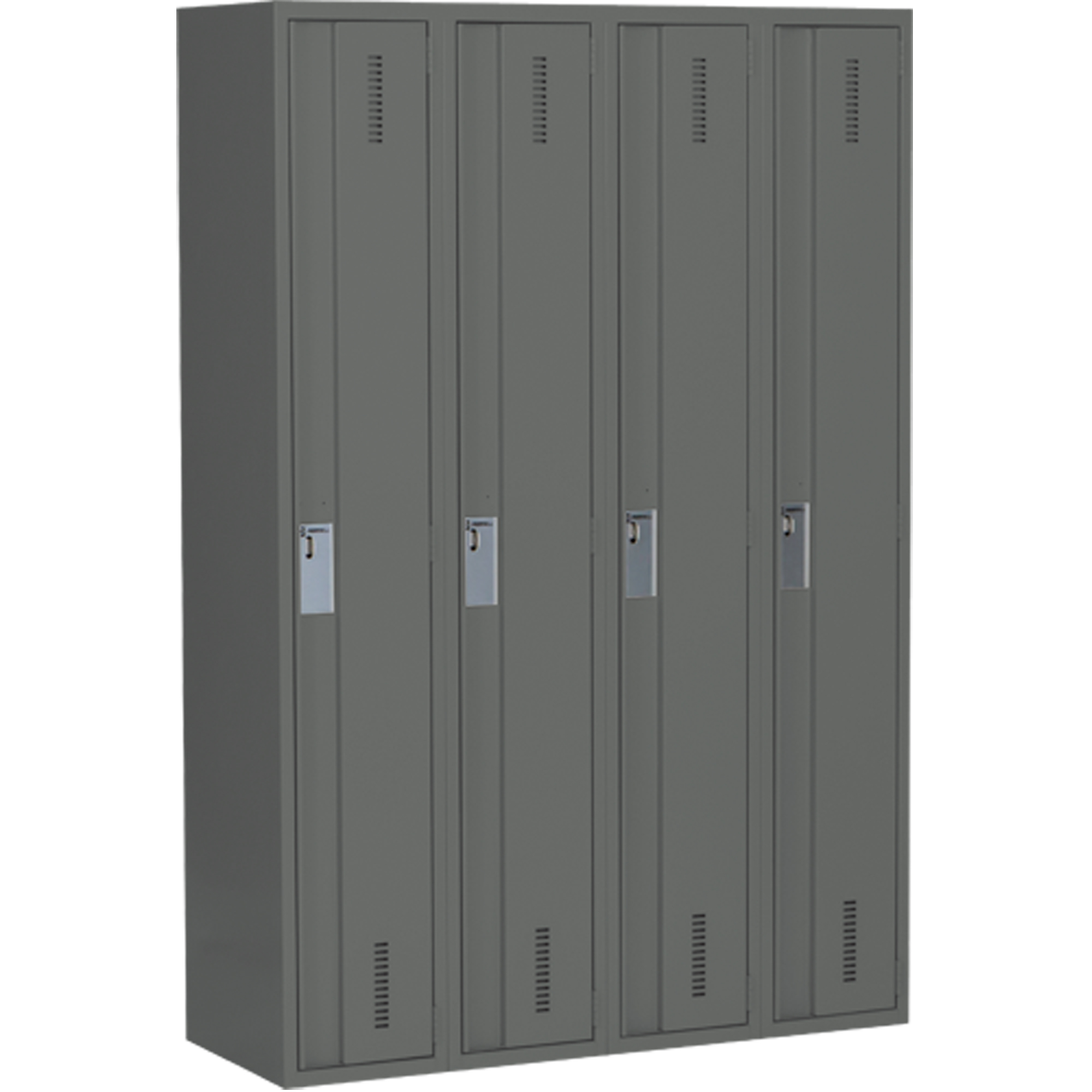 Perfix Inc. Concorde Heavy-Duty Lockers, Bank of 4, 48" x 18" x 72 ...