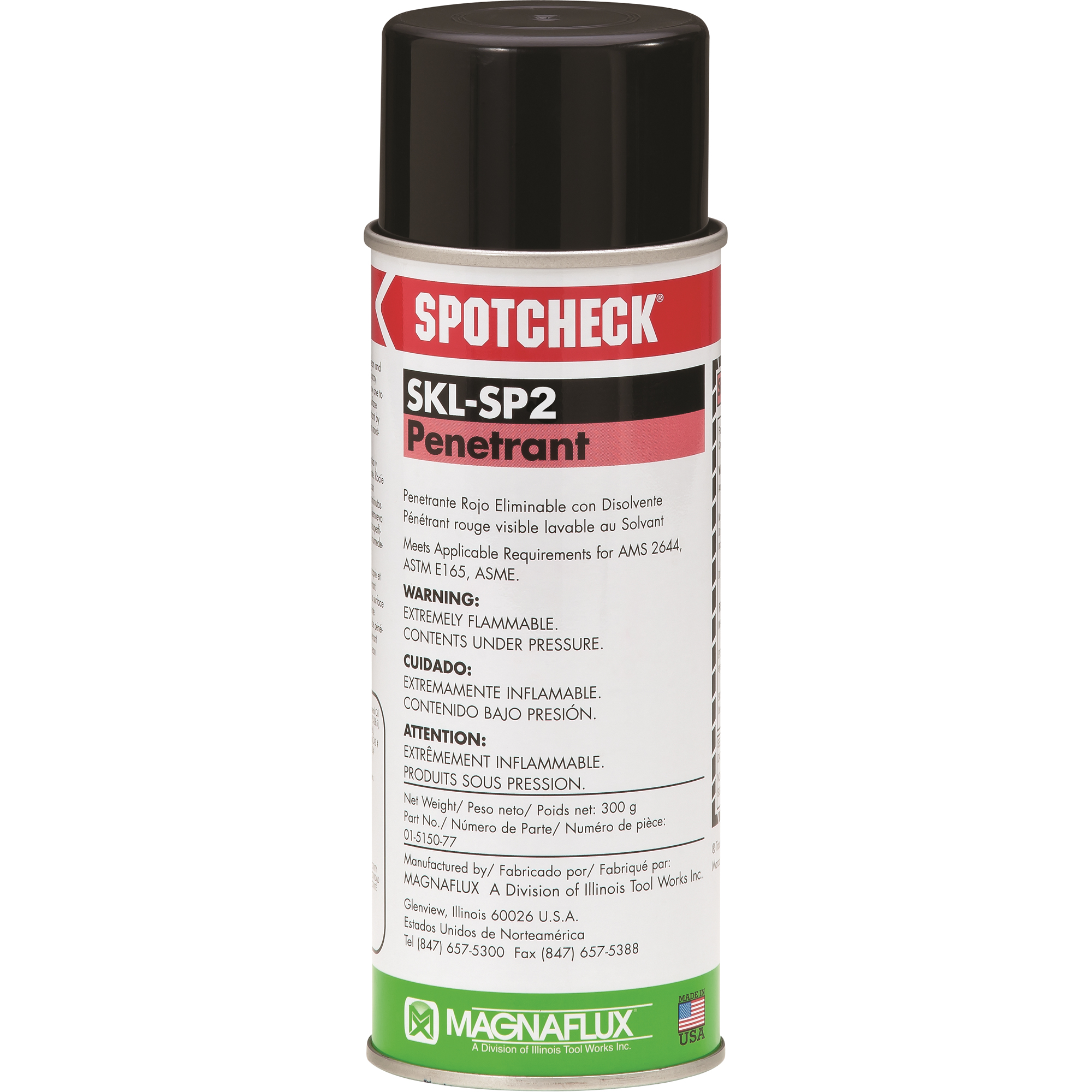 Magnaflux Spotcheck® Penetrants - SKL-SP2, Aerosol Can NP701 ...