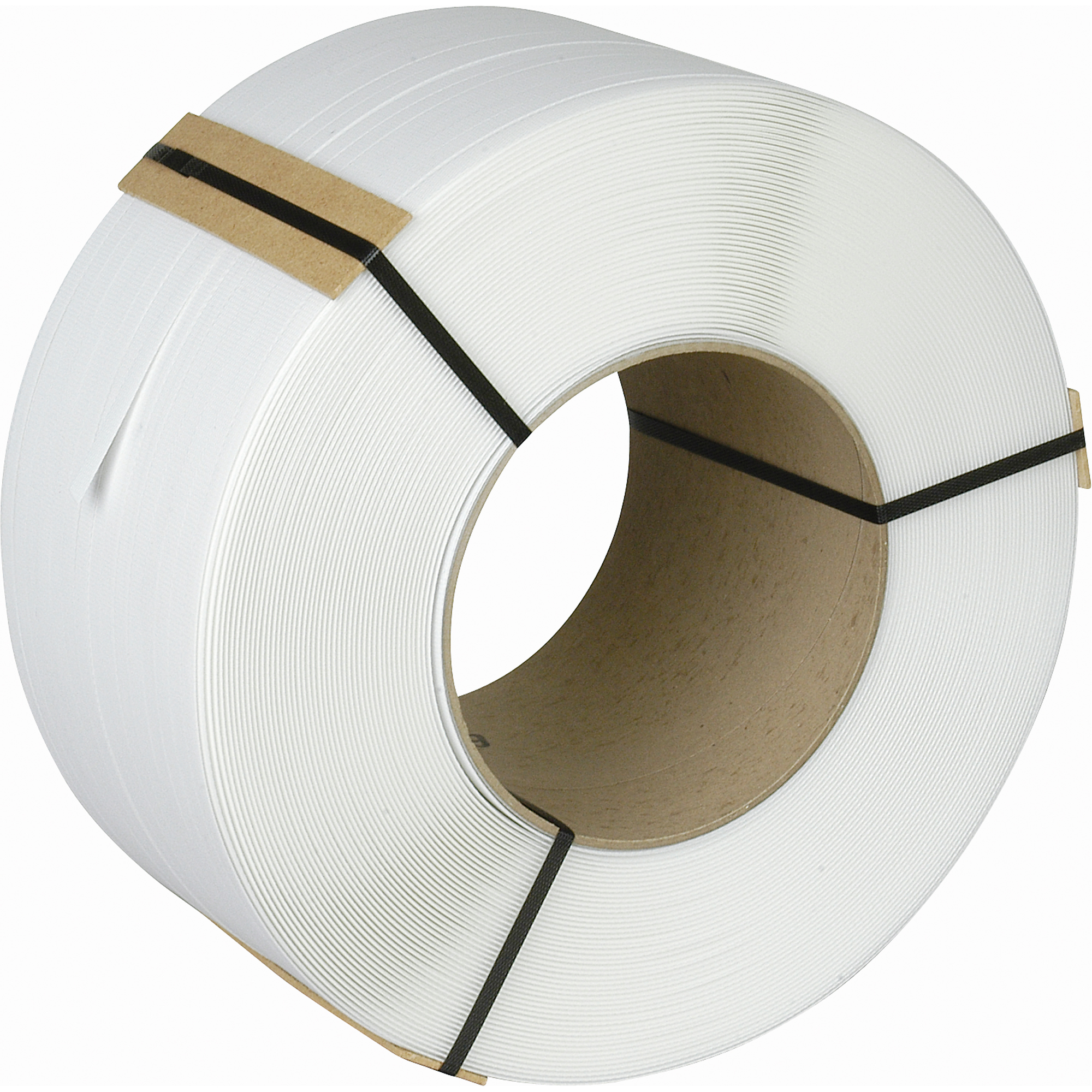Samuel Strapping, Polypropylene, 1/2" W x 9900' L, White, Machine Grade ...