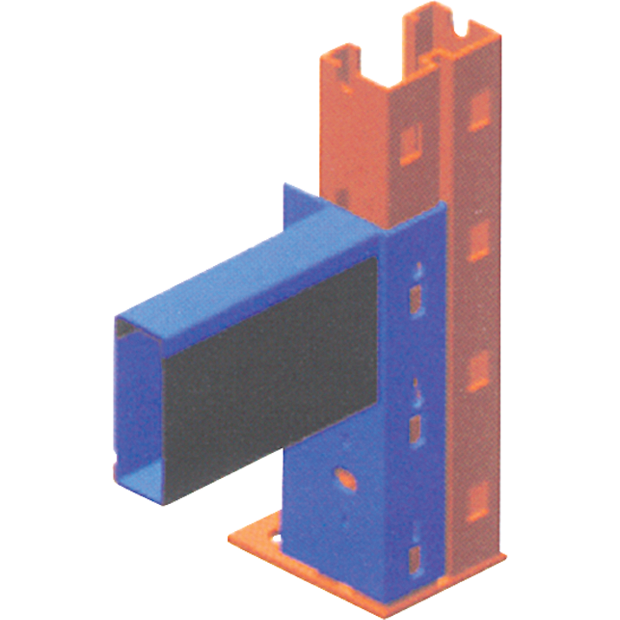 NAS Redirack Profile Pallet Racking System Beam, 108" W x 4" H ...